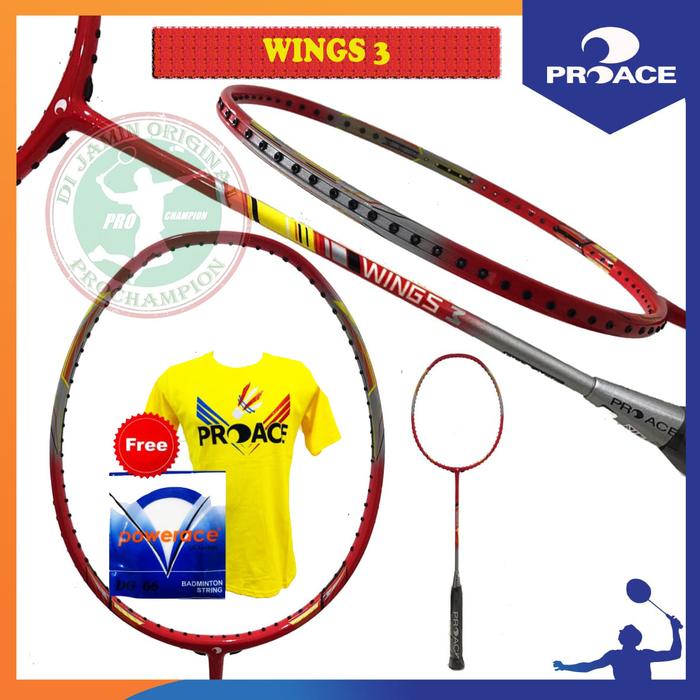 Jual Proace Wings 3 Raket Badminton Original - Jakarta Barat ...