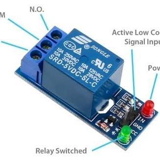 Jual MODUL RELAY 1 CHANNEL 5V HIGH LEVEL TRIGGER ( ARDUINO ) - Jakarta ...