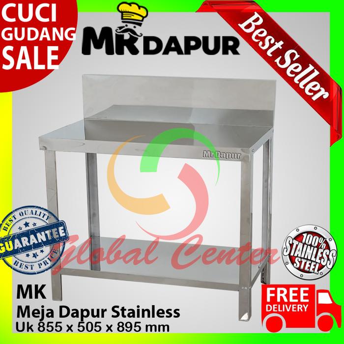 Jual MEJA STAINLESS STEEL UKURAN CUSTOM - Jakarta Barat - Global Home ...