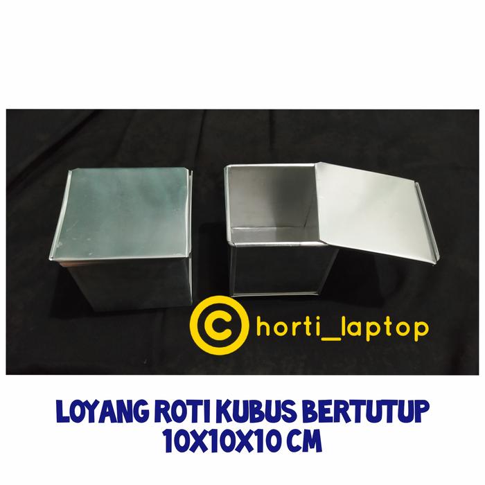Jual loyang roti persegi mini / loyang roti kubus bertutup ukuran ...