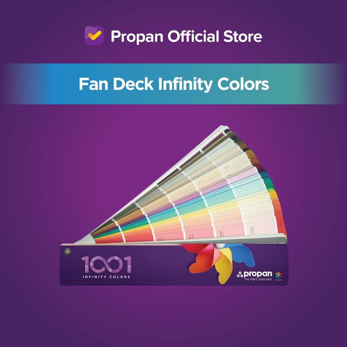 Jual COLOR CARD FANDECK INFINITY-1001C - Jakarta Barat - PROPAN RAYA ...