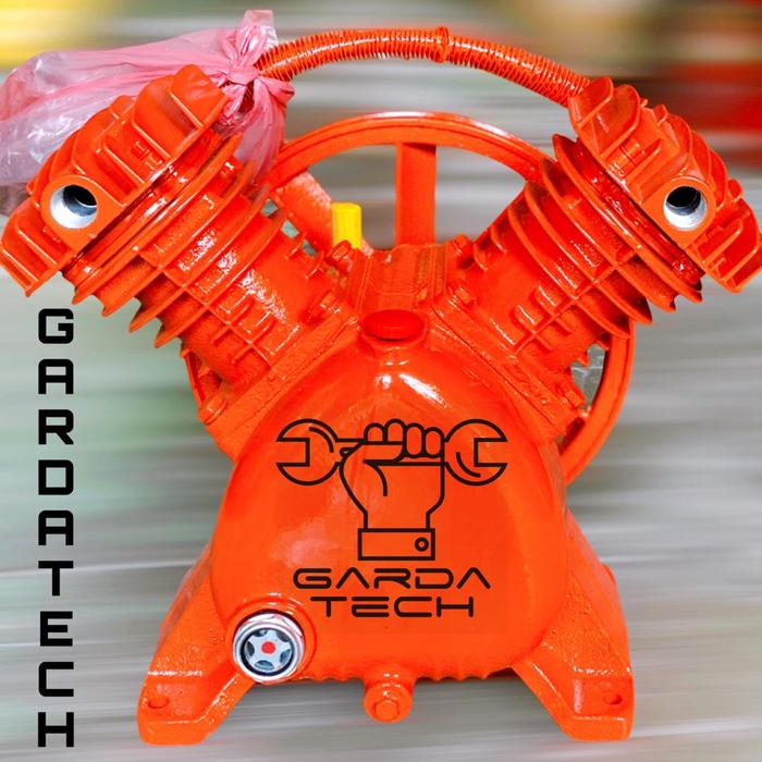 Jual Bare Compressor Kepala Kompresor Angin 1 HP (2 Piston) - Kota ...