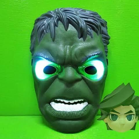 Jual Mainan Topeng Avengers Led Bisa Menyala - Spiderman Hulk Ironman ...
