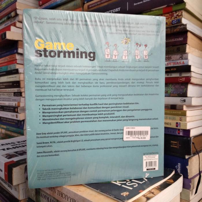 Jual Game Storming - Buku Panduan Untuk Inovator, Anti Kemapanan, Dan ...