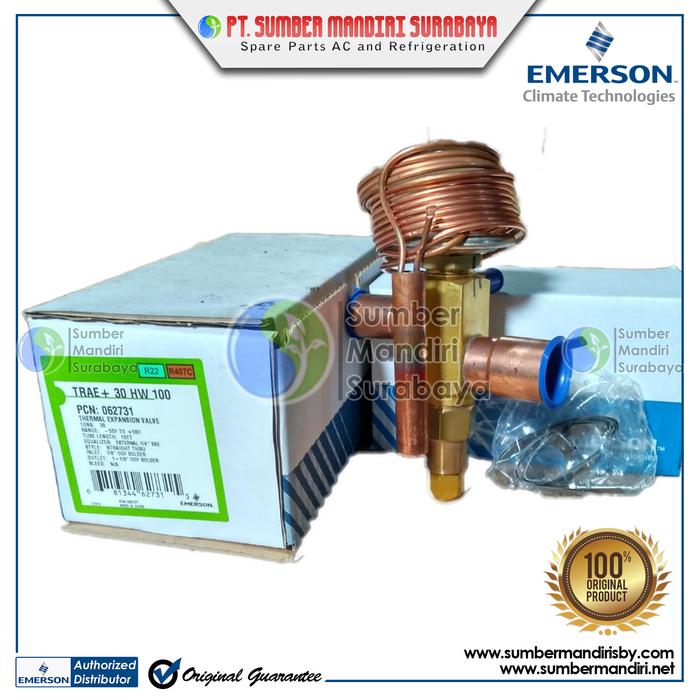 Jual Expansion Valve Emerson R22 TRAE 30 HW - 7/8" X 1 1/8" ODF ...