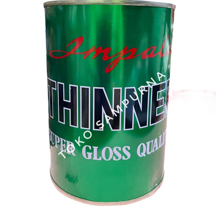Jual Thinner Impala 1 liter Tiner Cat Thiner Cat Minyak Pengencer Cat ...