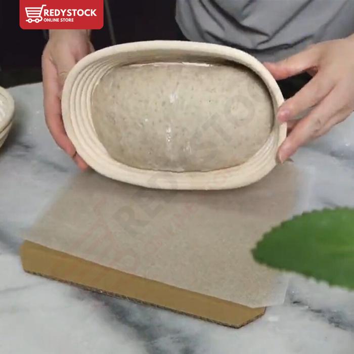 Jual BANNETON ROTI OVAL ROTAN / RATTAN BASKET PROOFING DOUGH - 25 X 15 ...