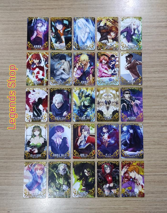 Jual Kartu Fate Grand Order Anime FGO Arcade Craft Essence Card Set C ...