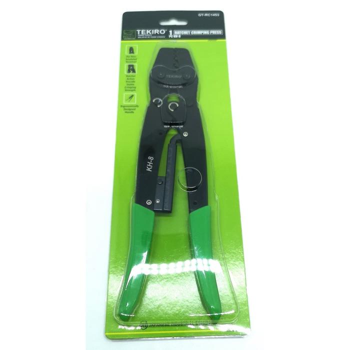 Jual TEKIRO TANG KRIMPING KH8 -SKUN CRIMPING PRESS - RACHET / RATCHET ...