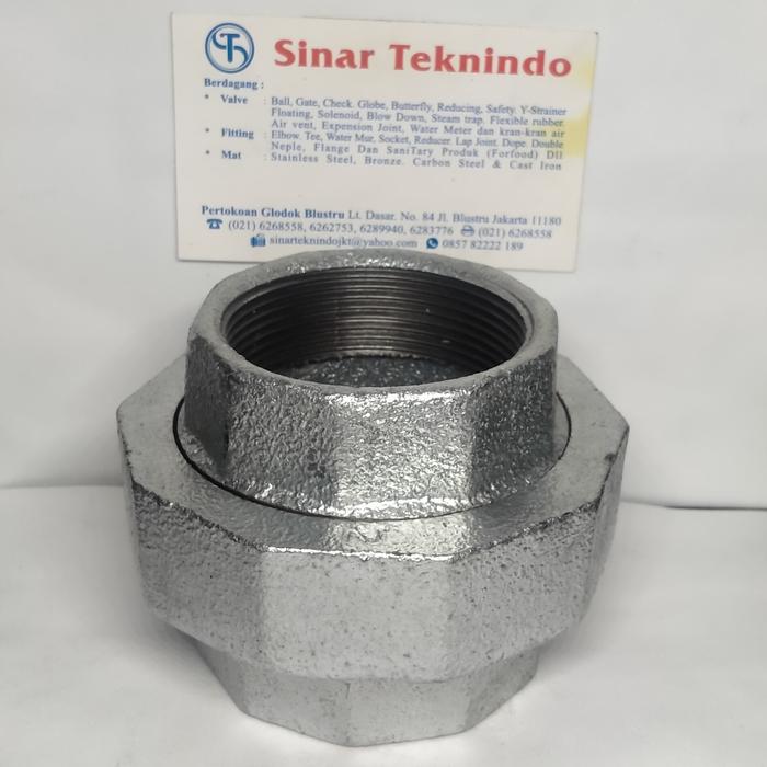 Jual UNION SCREW / WATER MOOR DRAT BESI GALVANIS "2 (inch)" - Jakarta ...
