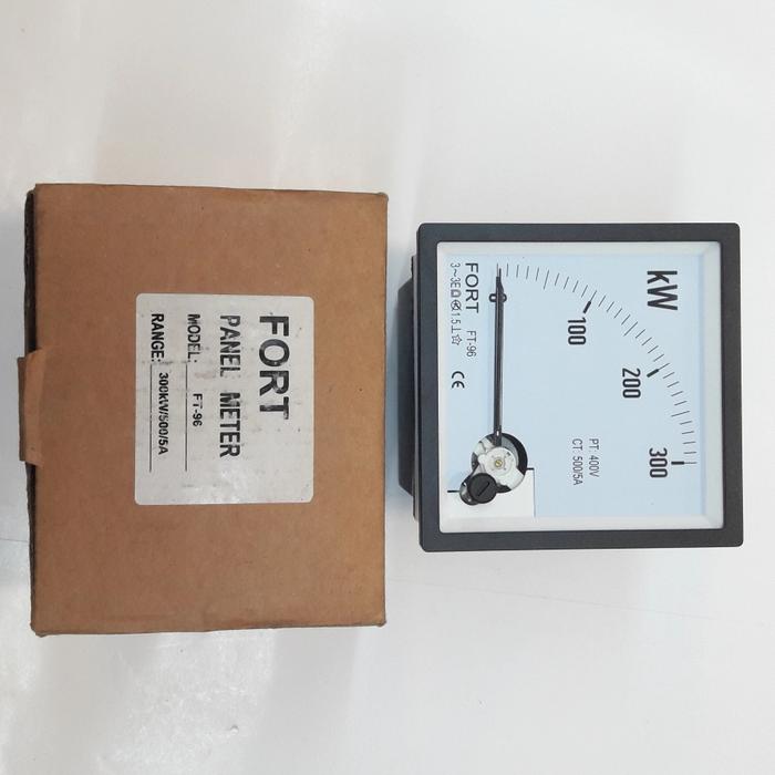 Jual kw meter fort ct 500/5a 400v 96x96 3ph - Jakarta Pusat - adi jaya ...