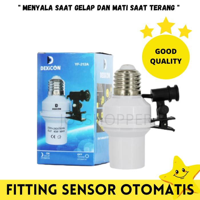 Jual FITTING SENSOR LAMPU OTOMATIS CAHAYA SEGALA LAMPU FITTING LAMPU ...