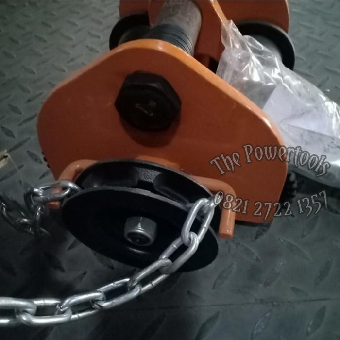 Jual PLAIN GEAR TROLI HOIST TAKEL / PLAIN TROLLEY NAGASAKI 5 TON × ...
