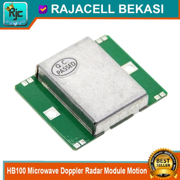 Jual HB100 Microwave Doppler Radar Module Motion PIR Sensor Gerakan ...