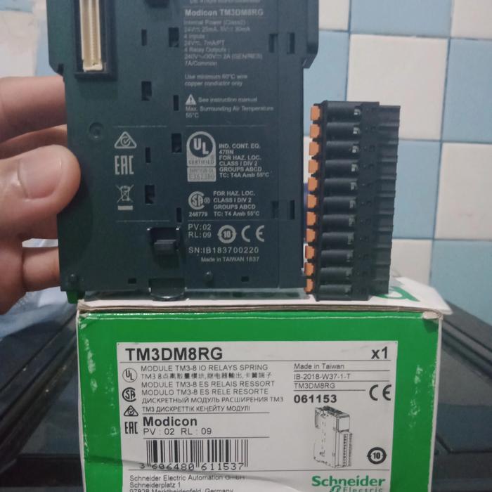 Jual TM3DM8RG SCHNEIDER TM3 DIGITAL MODULE 8 I/O 4 IN 4 OUT RELAY 24VDC ...