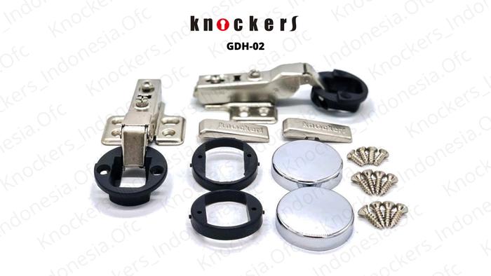 Jual ENGSEL KACA / GLASS HINGE / GDH / KNOCKERS INDONESIA - GDH-01 ...