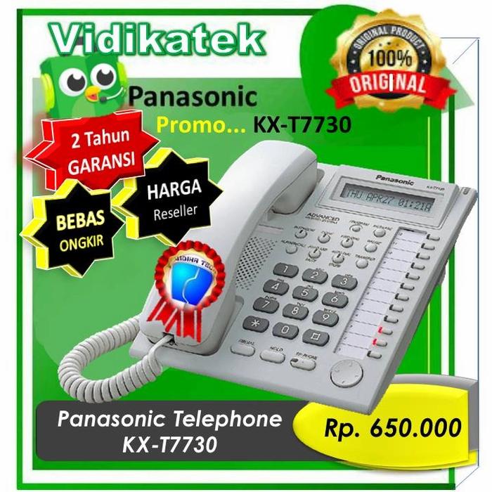 Jual Pusat Telpon Panasonic Kxt-7730 Display type - Kab. Bogor ...