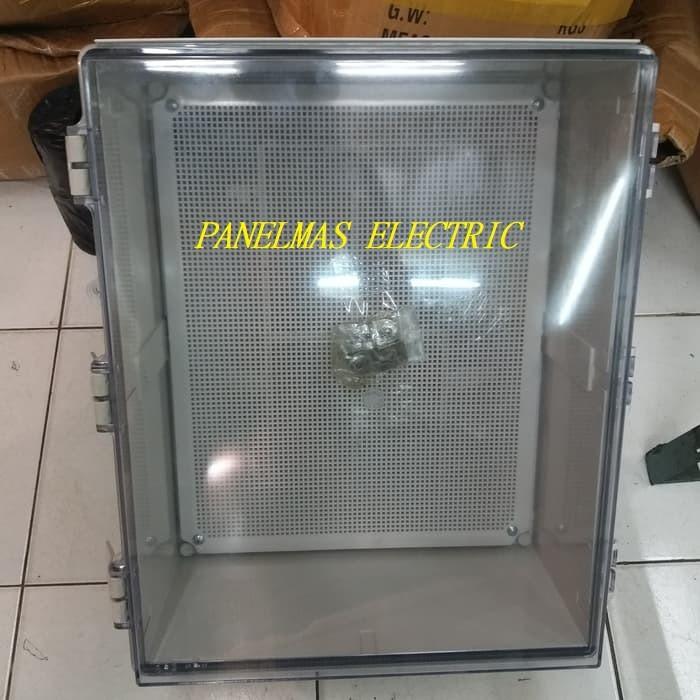 Jual Switch Box Panel ABS (Transparent)with Base Plate SP-PCT-604022 ...