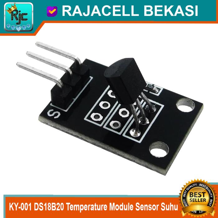 Jual KY-001 DS18B20 Temperature Sensor Module Sensor Suhu for Arduino - Kota Bekasi - RAJACELL ...