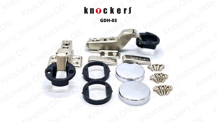 Jual ENGSEL KACA / GLASS HINGE / GDH / KNOCKERS INDONESIA - GDH-01 ...