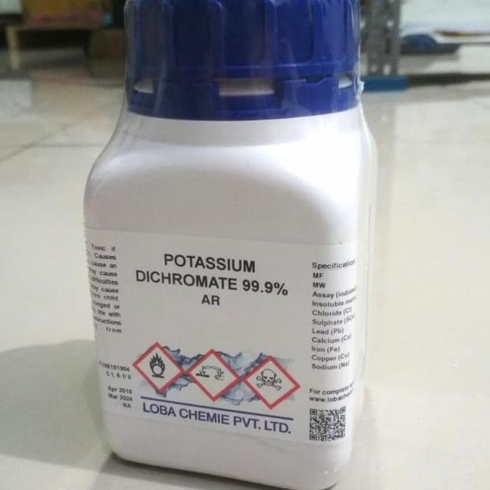 Jual Potassium Dichromate AR 98% / Kalium Dikromat 98% AR Repack 10g ...
