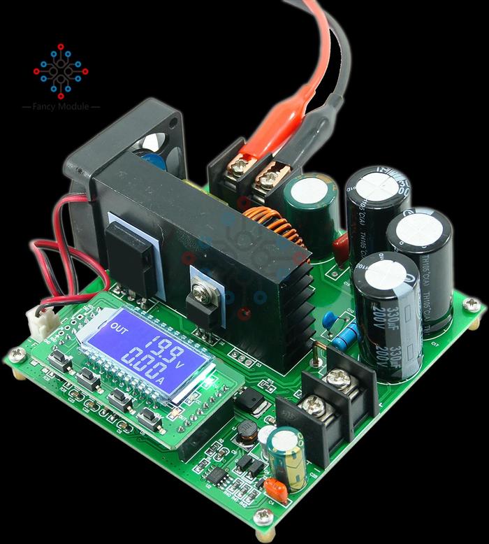 Jual LCD Digital Catu Daya Modul Pengatur Tegangan Proteksi Arus ...