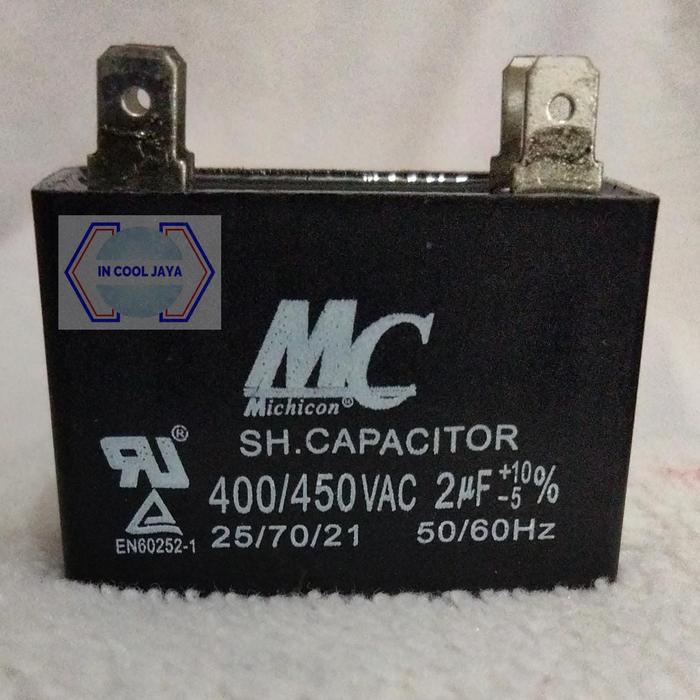 Jual KAPASITOR FAN AC / RUNNING CAPASITOR KIPAS AC /SPAREPART AC MC ...