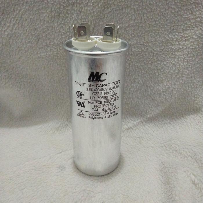 Jual KAPASITOR AC 15UF/ RUNNING CAPASITOR AC 15 UF MC - Kota Surabaya - IN COOL JAYA | Tokopedia