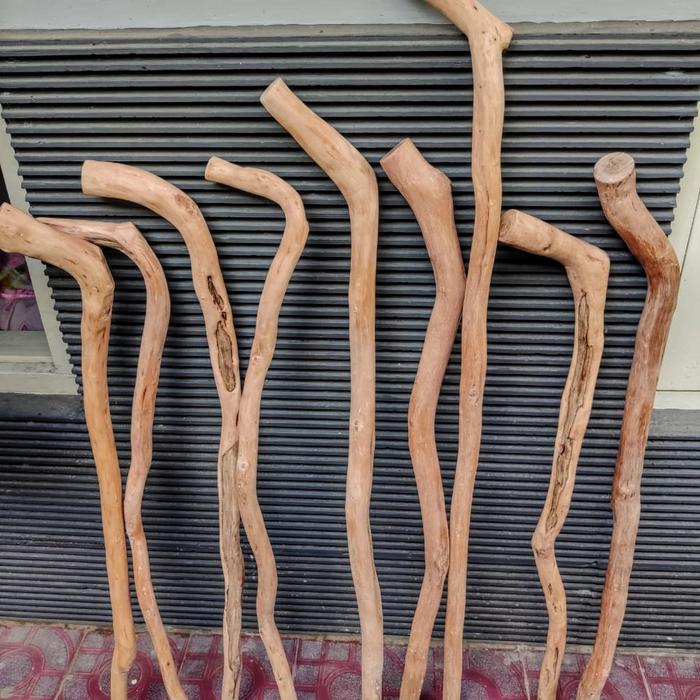 Jual Tongkat Kayu Sentigi - Kab. Banyuwangi - Jati_handmade | Tokopedia