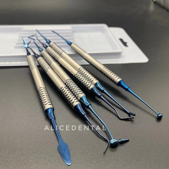 Jual Set dental plastik plastis filling instrument teflon instrumen ...