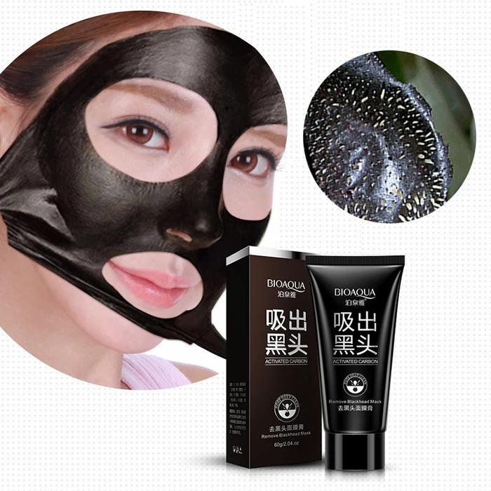Jual Masker Wajah Hitam Masker Pengangkat Komedo Jerawat Pembersih Muka ...