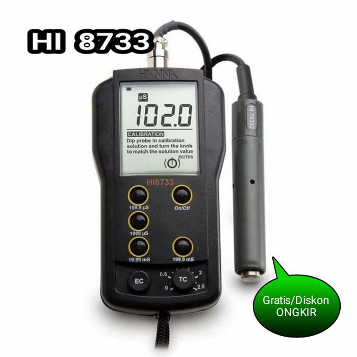 Jual Hanna instruments HI-8733 Portable Multi-range Conductivity Meter - Jakarta Utara - Te Nie ...
