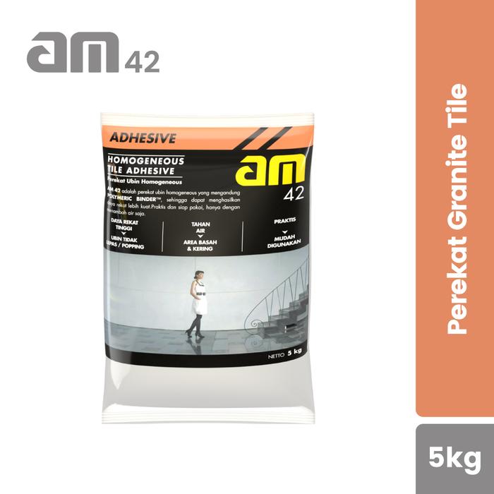 Promo AM 42 - PEREKAT GRANITE TILE kemasan 5kg - Jakarta Barat - AM ...