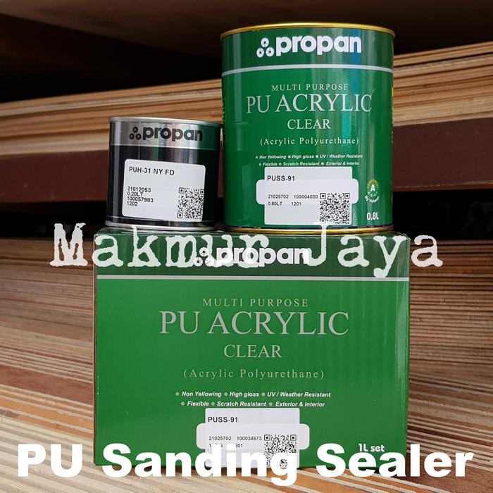 Jual Propan PUSS-91 PU Sanding Sealer Cat Clear Polyurethane - Jakarta ...