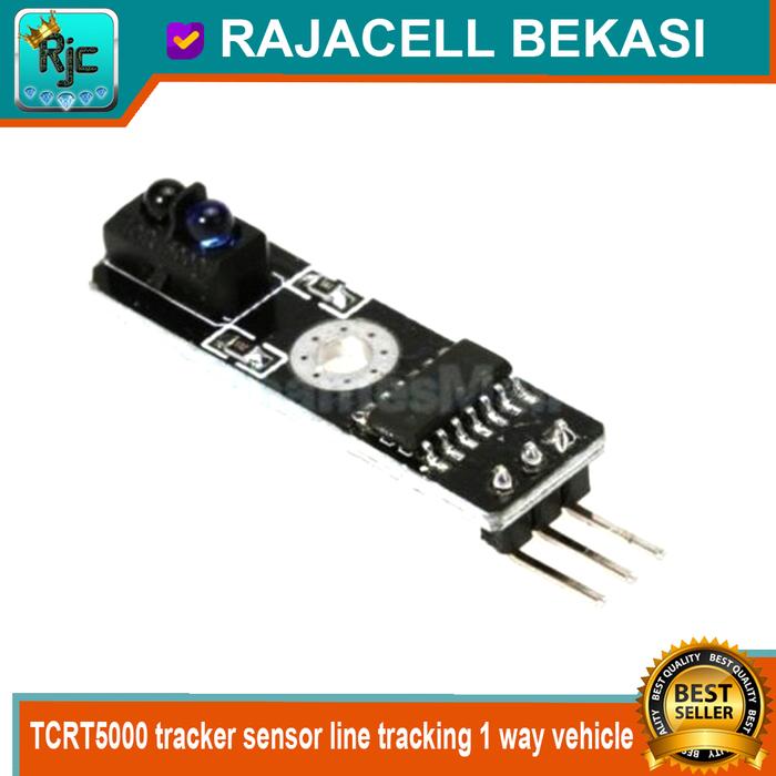 Jual TCRT5000 tracker sensor line tracking 1 way intelegent vehicle ...