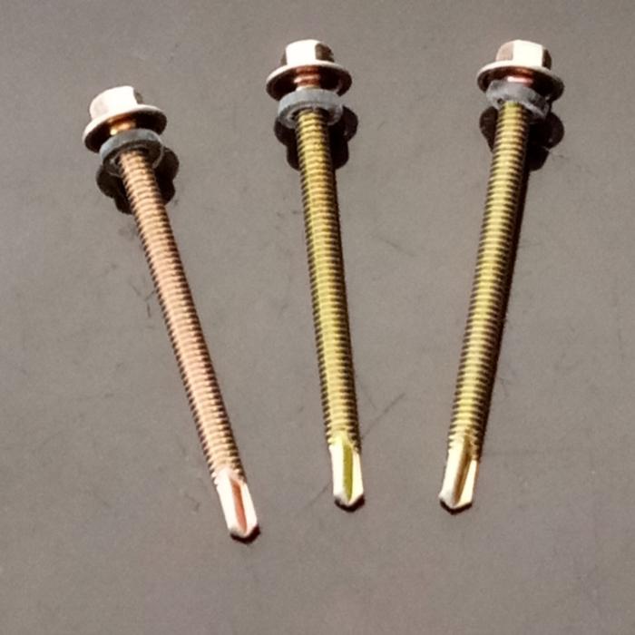 Jual Roofing Paku Sekrup Baut Roofing 5 cm Atap Spandek Baja Ringan ...