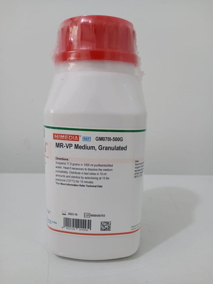 Jual Media Mikro MR-VP Medium (Glucose Phosphate Broth), Granulated ...