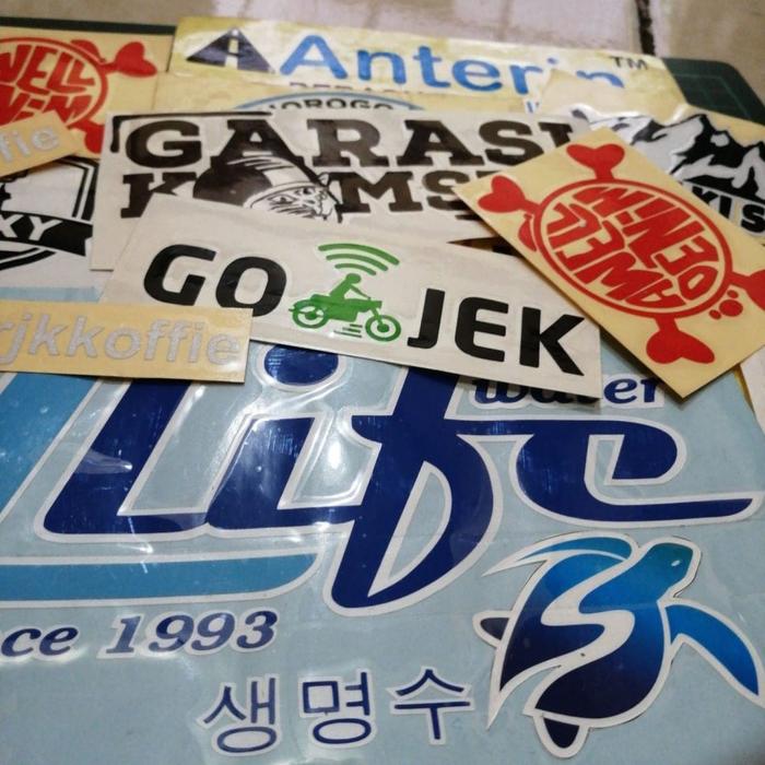 Jual Cetak Sticker cutting/stiker custom desain suka - suka - Jakarta ...