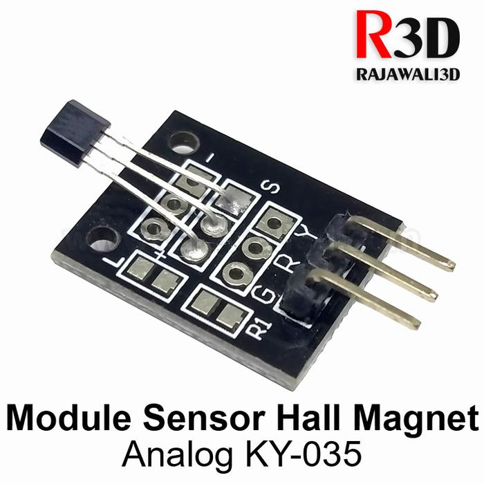 Jual Sensor Hall Magnetic Analog Module Sensor Modul KY-035 - Kota ...