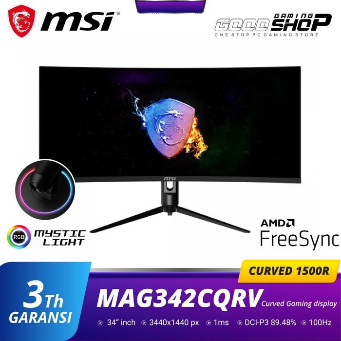 Promo MSI OPTIX MAG342CQRV MONITOR [1440p, 100Hz] Cicil 0% 3x - Jakarta ...