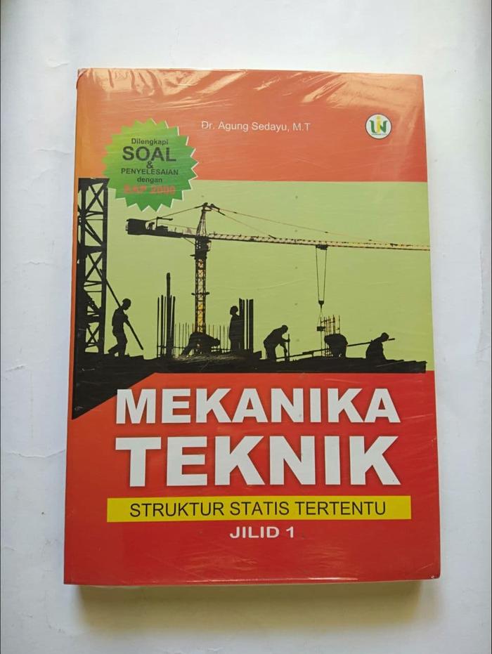 Jual Buku sipil mekanika teknik struktur statis tertentu jilid 1 - Kab ...