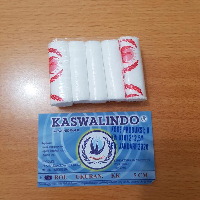 Jual Verband 5cm per Pack isi 5 rol - Kasa perban rol ukuran lebar 5cm ...