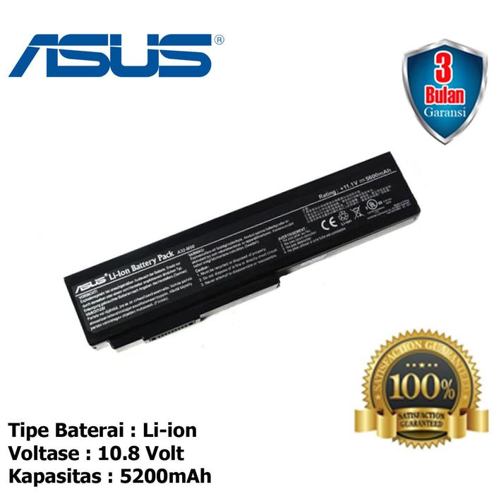 Jual ORIGINAL Baterai Asus N43 N43S N43SL N43SM N43SN N43J N43JF N43JM ...