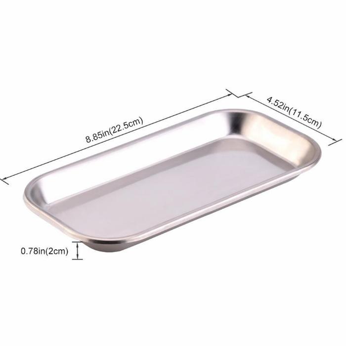 Jual Instrumen tray/ instrument tray/ nampan baki stainless - Jakarta ...