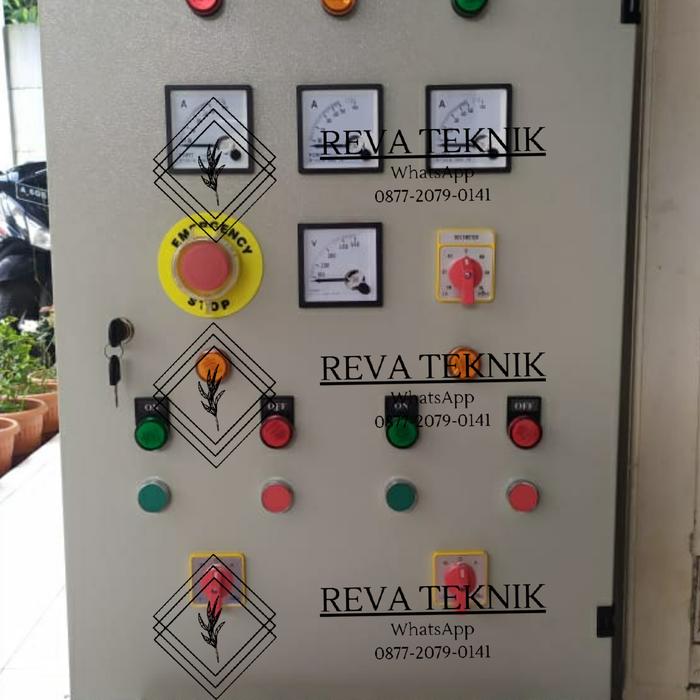Jual Panel Motor Listrik StarDelta 15,5 KW & DOL 3,5 KW - Kota Depok ...