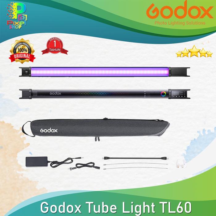Jual Godox TL-60 RGB / TL60 LED RGB Tube Light - Jakarta Pusat ...
