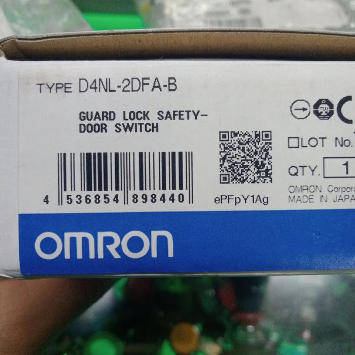 Jual GUARD LOCK SAFETY-DOOR SWITCH OMRON DANL-2DFA-B - Kota Bandung ...