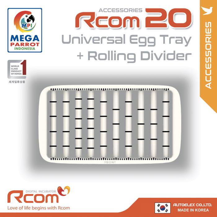 Jual Rcom 20 Universal Egg Tray + Rolling Divider - Jakarta Barat ...