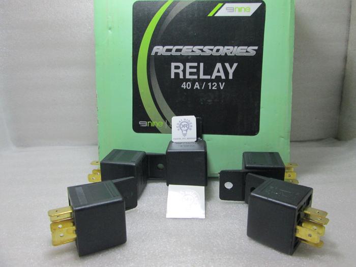 Jual Relay Klakson Nine Relay 5 Pin Relay Kaki 5 Relay Lampu HID Relay ...