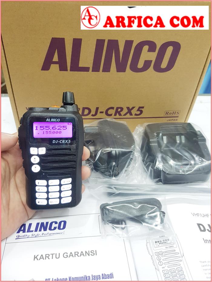 Jual HT ALINCO DJ CRX 5 DUAL BAND - Jakarta Barat - ARFICA COM - Official store | Tokopedia